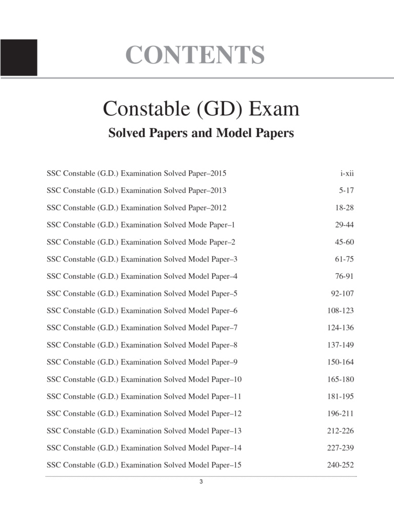 SSC Constable (GD) Exam Solved Papers and Model Papers - Amar Ujala Udaan